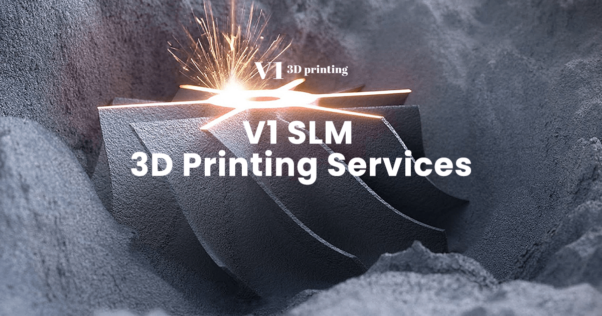 Servicio de impresión 3D SLM de precisión | Plataforma de impresión 1D V3